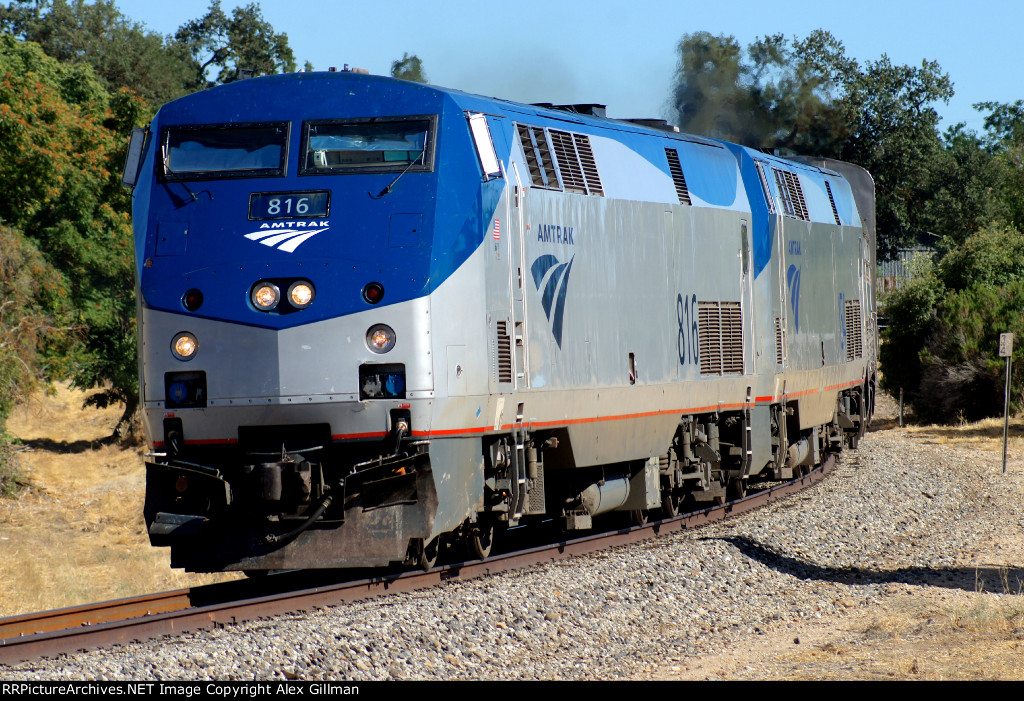 Amtrak 816 North